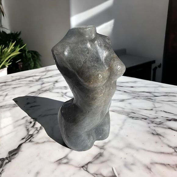 No Brand | Art | Labradorite Crystal Female Body Carving | Poshmark